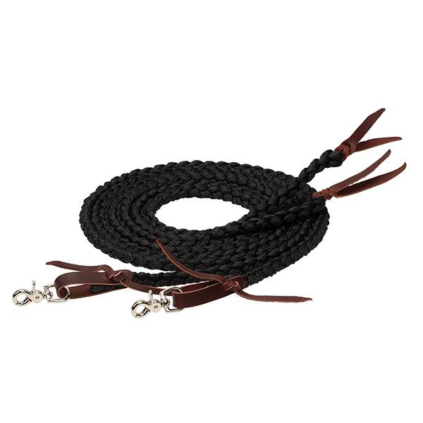 Braided Split Reins, 1/2" x 8 - Weaver Leather Equine – Weaver Equine
