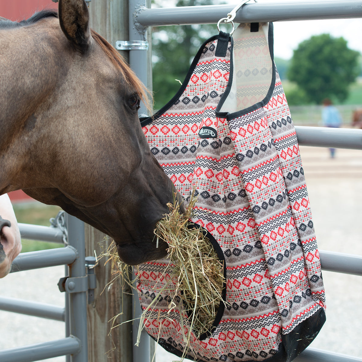 Crimson Aztec Design Horse Tack Collection - Weaver Equine