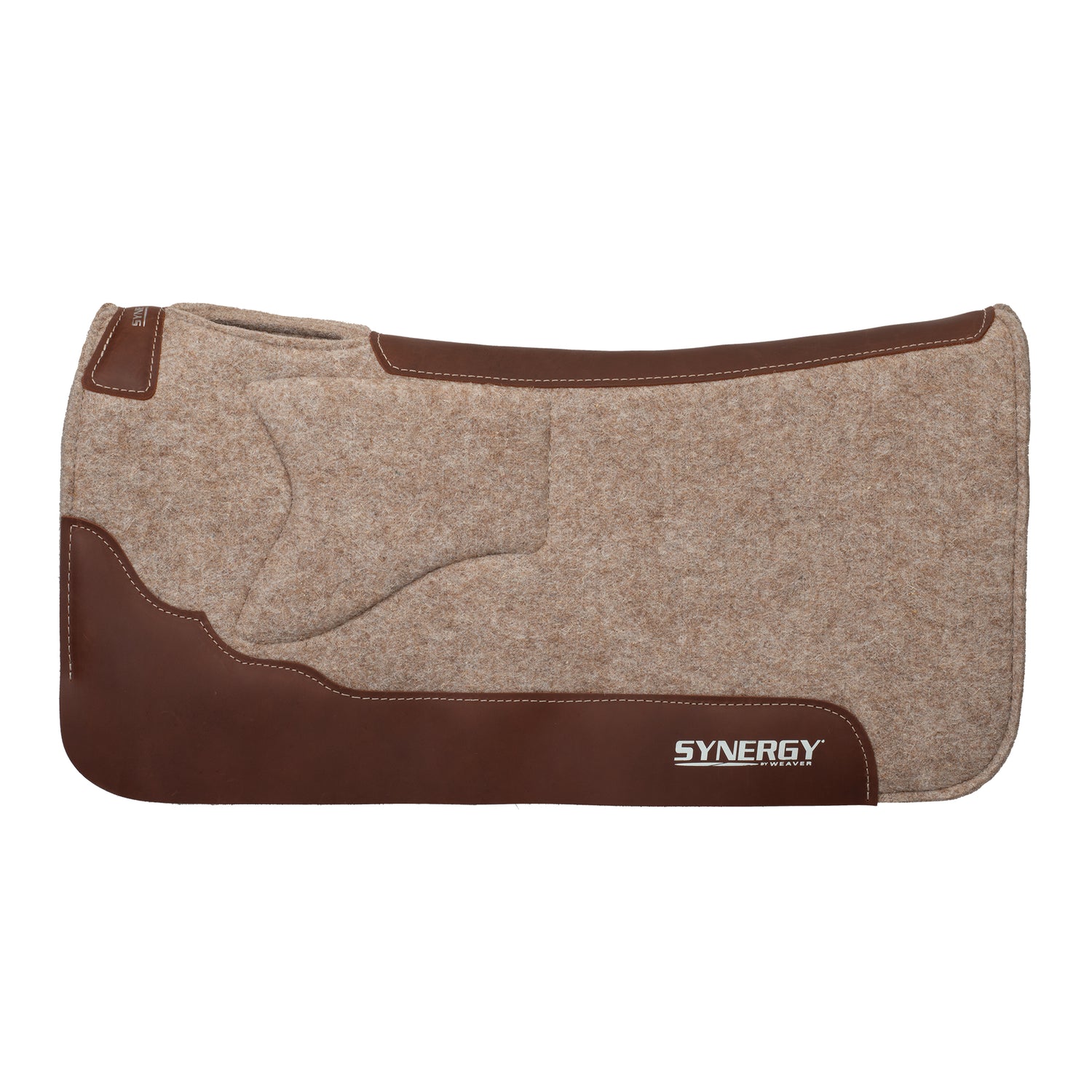 Synergy® Shoulder Relief Performance Saddle Pad, Tan, - Weaver Equine