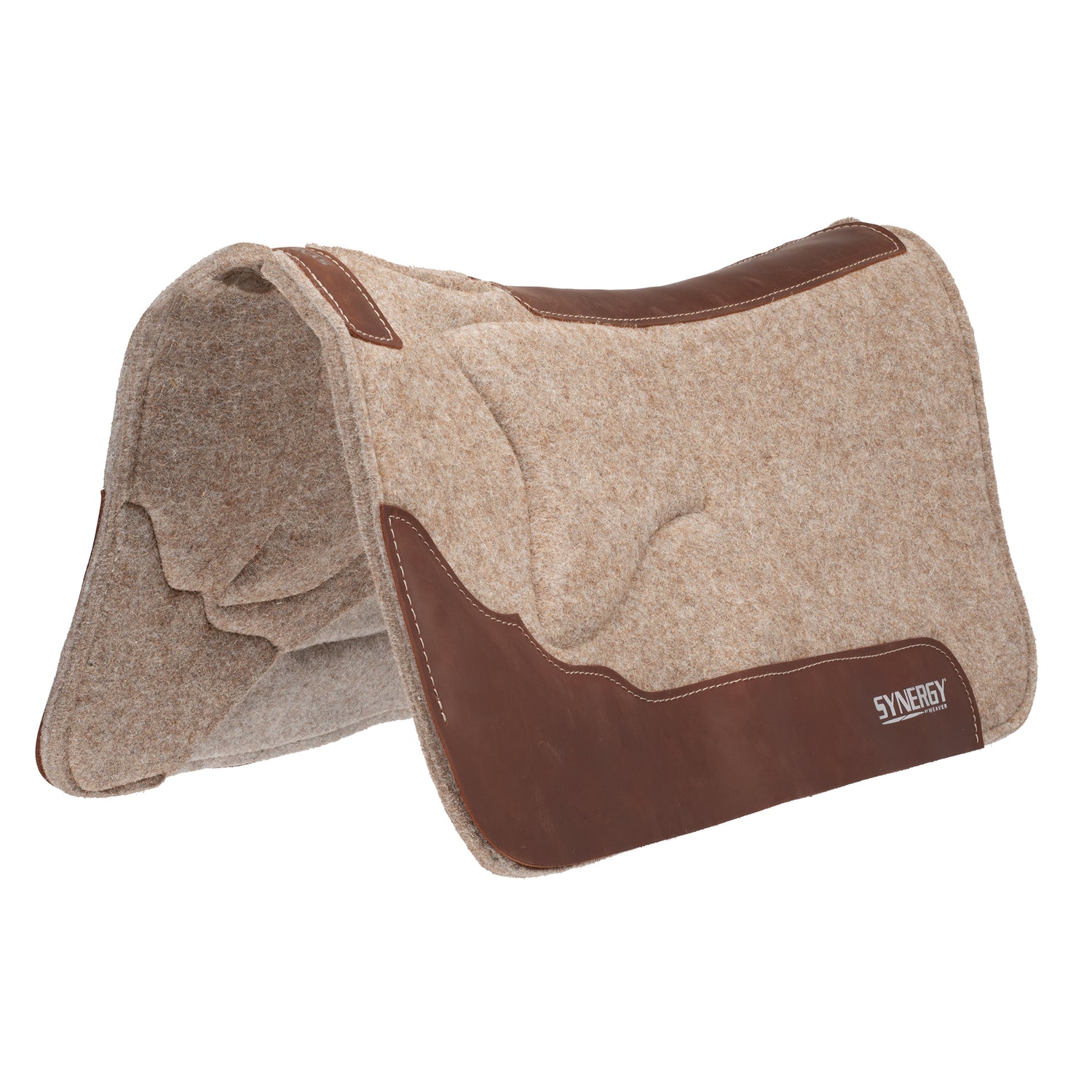 Synergy® Shoulder Relief Performance Saddle Pad, Tan, - Weaver Equine