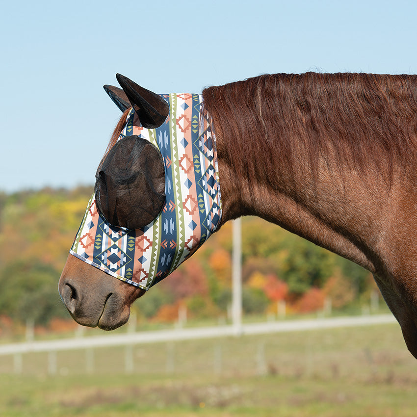 Lycra® Fly Mask - Weaver Leather Equine – Weaver Equine