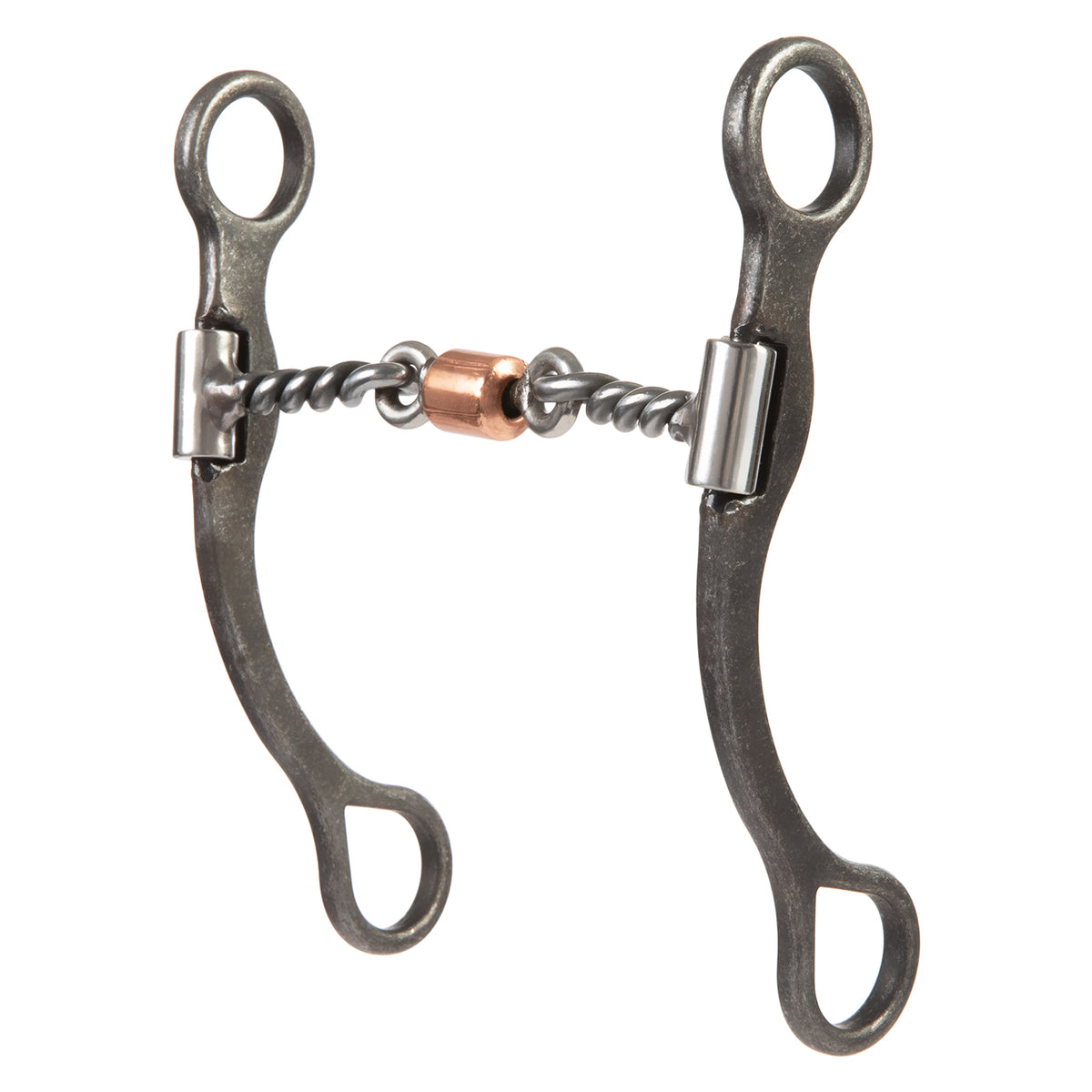Professional Shank Bit with 5" Sweet Iron 3-Piece Twisted Wire Mouth ...