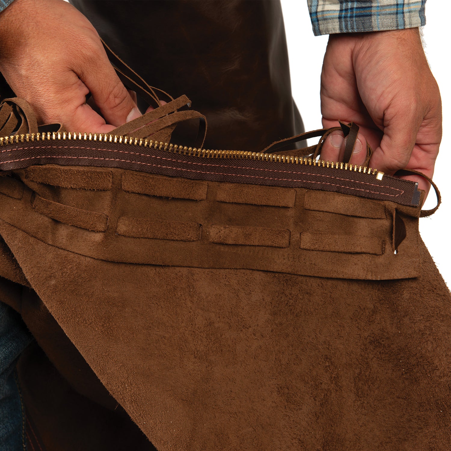 Leather Cowboy Chaps - Weaver Equine