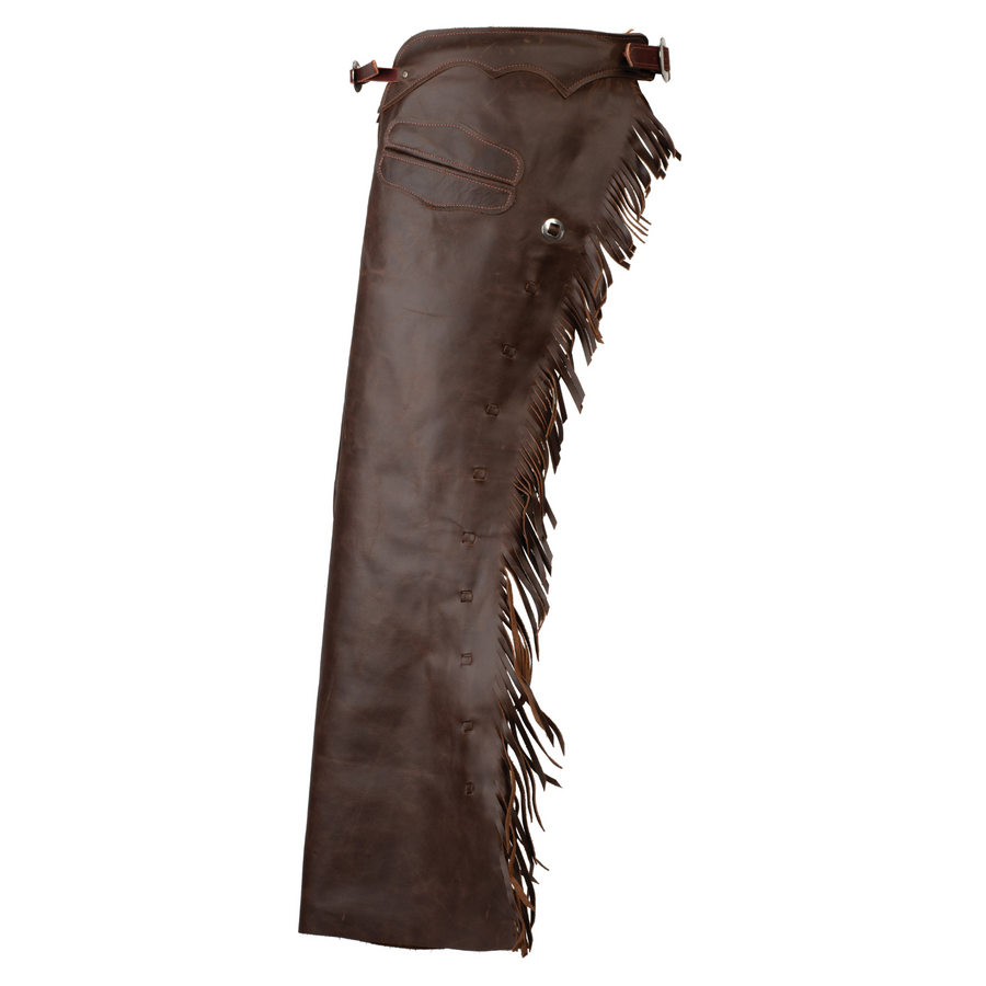 Leather Cowboy Chaps - Weaver Equine