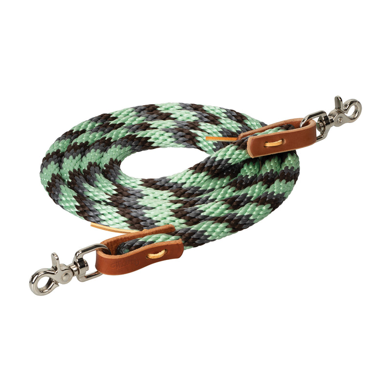 Poly Roper Reins with Scissor Snap – Weaver Equine