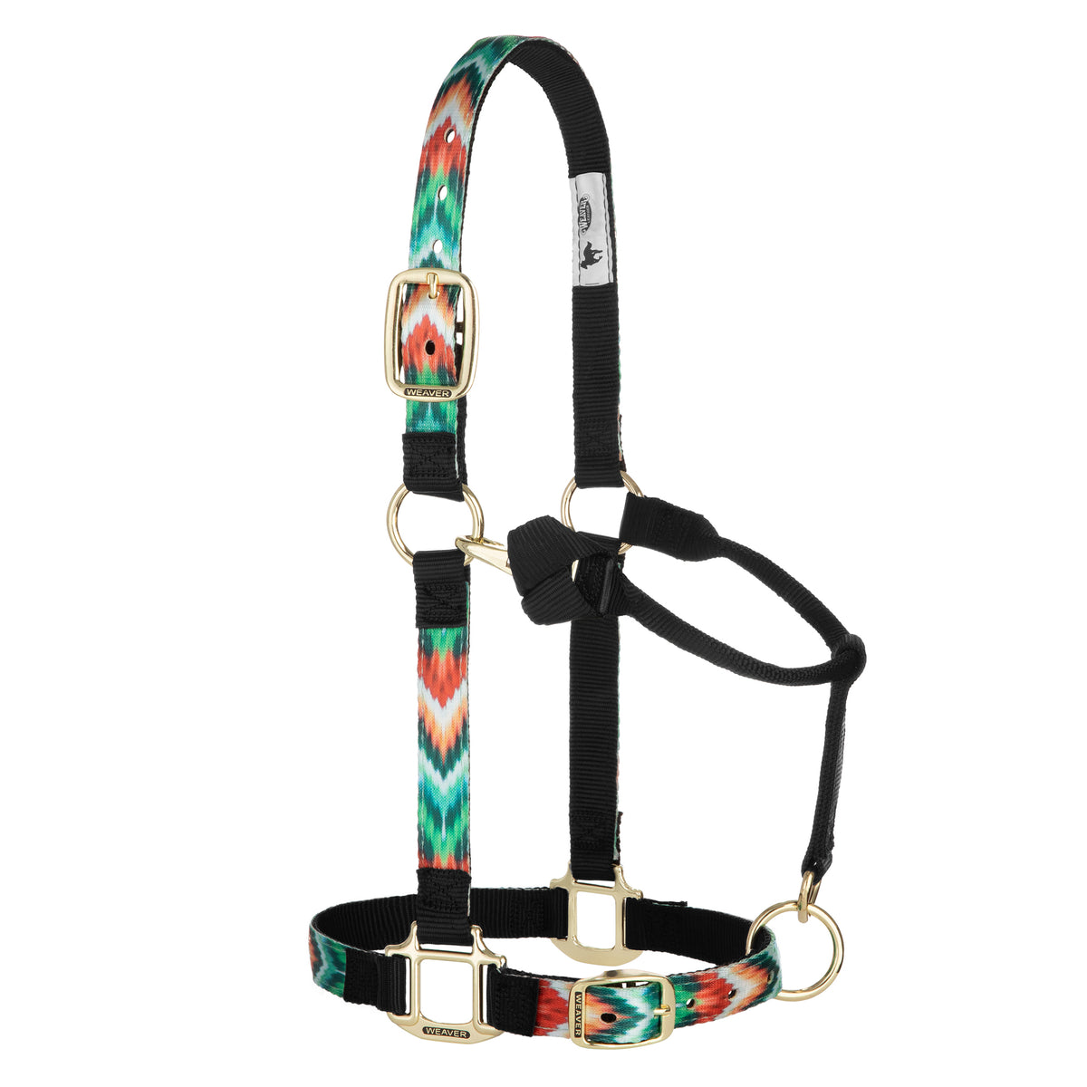 Patterned Adjustable Halter, 1" – Weaver Equine
