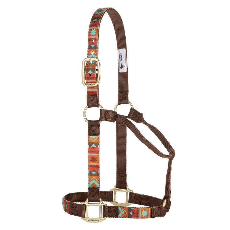 Patterned Non-Adjustable Halter – Weaver Equine