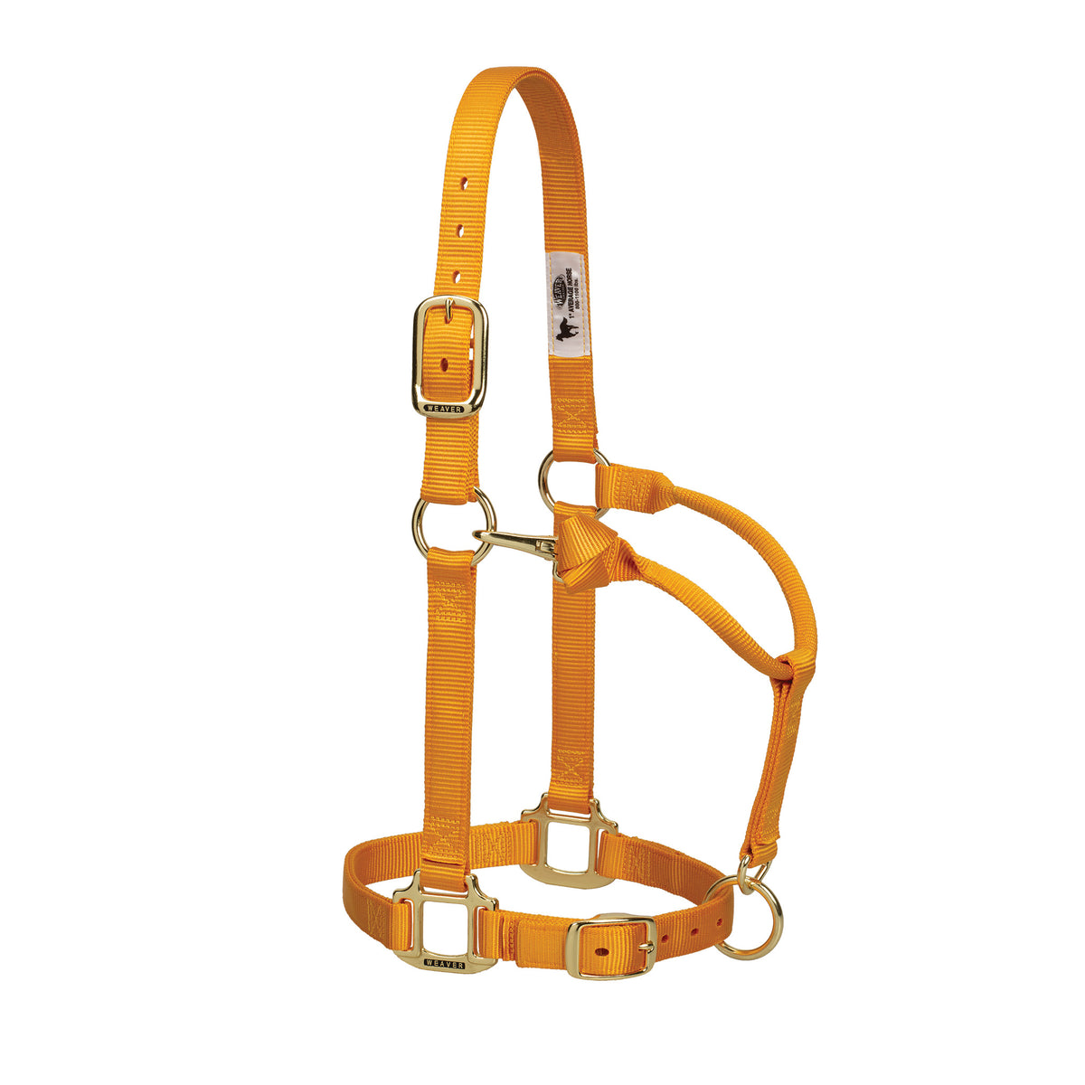 Original Adjustable Chin and Throat Snap Halter - Weaver Equine