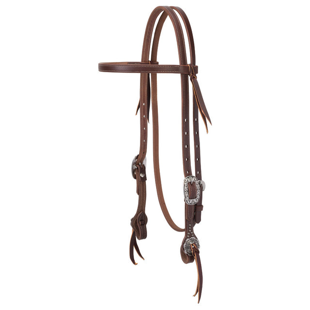 Headstall with Designer Hardware – Working Tack – Weaver Equine
