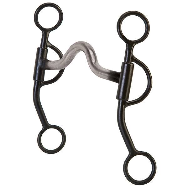 Professional Thin Style Shank Bit with 5" Sweet Iron Medium Port Mouth ...