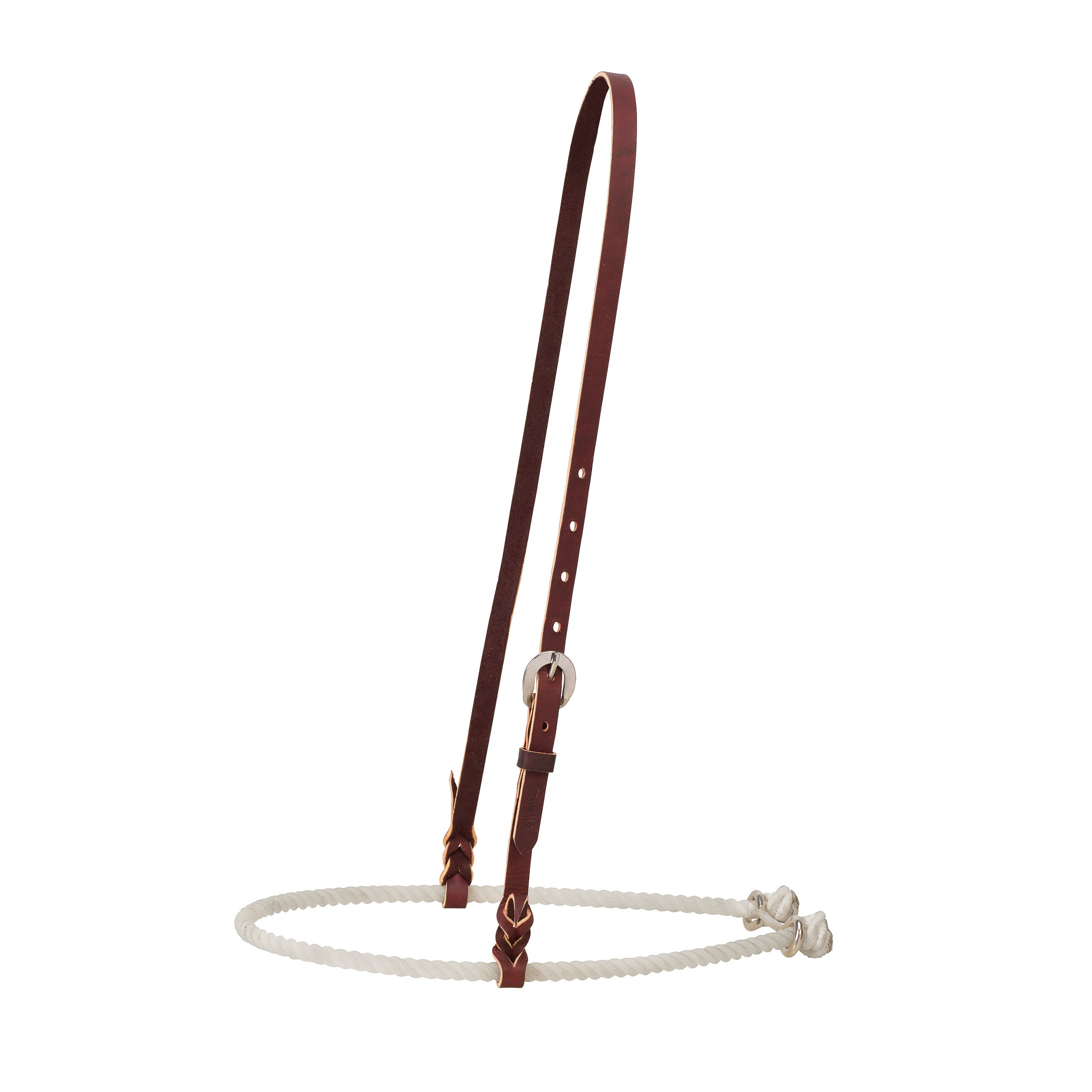 Rope and Latigo Leather Noseband - Weaver Leather Equine – Weaver Equine
