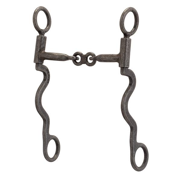 Pro Series Long 8-1/4" Cheek Horse Bit, Sweet Iron Snaffle - Weaver ...