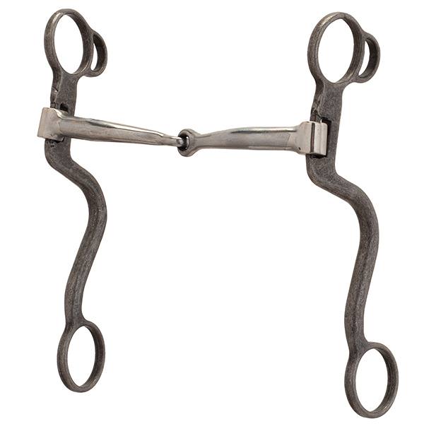Professional S Shank 7" Cheek, Horse Bit, Sweet Iron Snaffle - Weaver ...