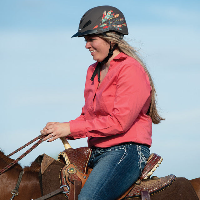 Rebel Riding Helmet - Troxel Helmets – Weaver Equine